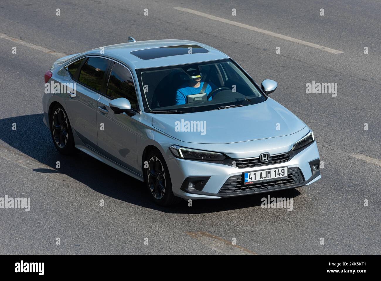 ISTANBUL, TURKEY - JUNE 27, 2024: Honda City is a subcompact car ...