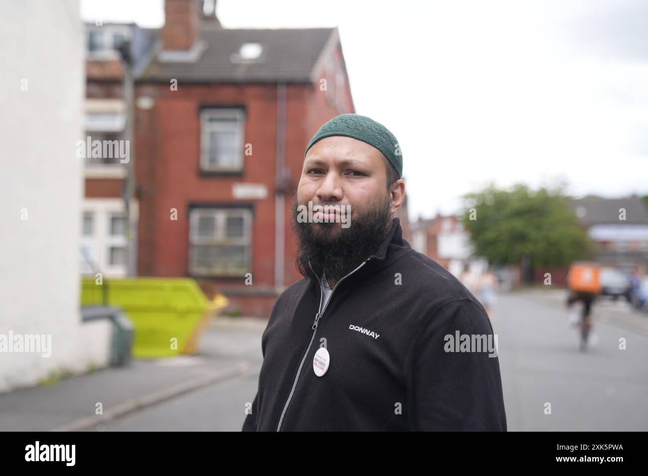 Councillor Mothin Ali from the Green Party Gipton and Harehills ward ...