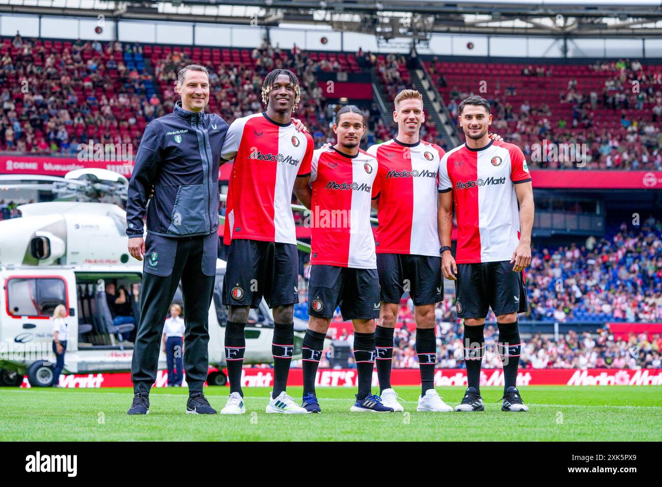 Rotterdam, Netherlands. 21st July, 2024. ROTTERDAM, 21-07-2024, De Kuip ...