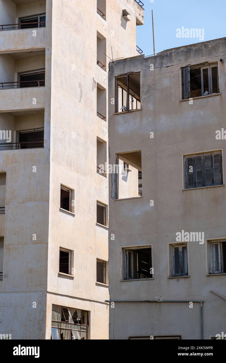 Varosha was the modern tourist area of Famagusta city in Cyprus ...