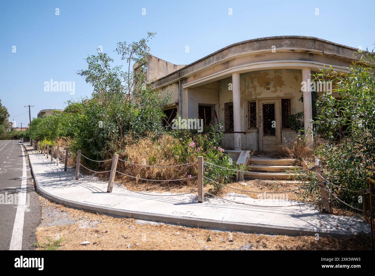 Varosha was the modern tourist area of Famagusta city in Cyprus ...
