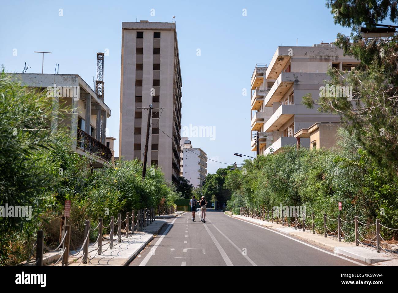Varosha was the modern tourist area of Famagusta city in Cyprus ...
