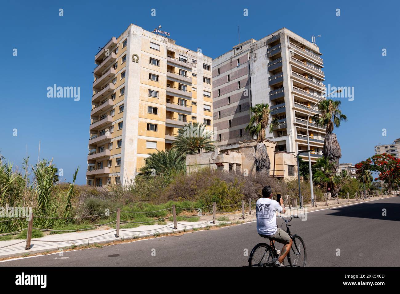 Varosha was the modern tourist area of Famagusta city in Cyprus ...