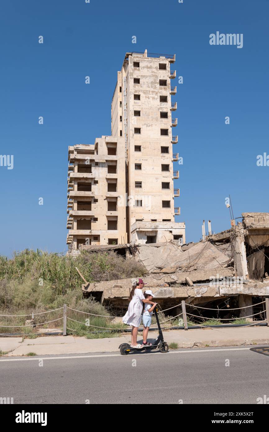 Varosha was the modern tourist area of Famagusta city in Cyprus ...