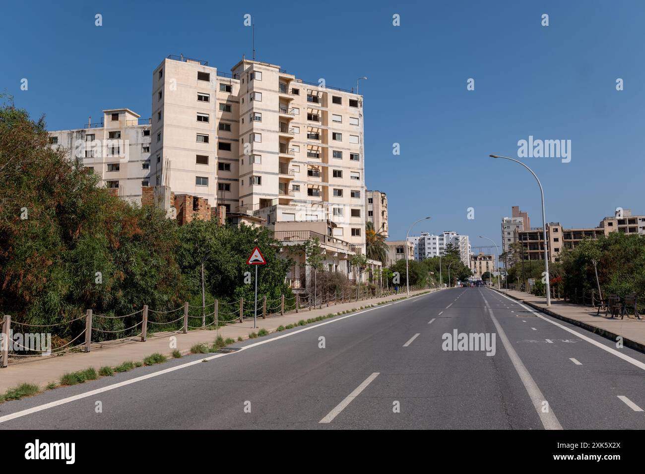Varosha was the modern tourist area of Famagusta city in Cyprus ...