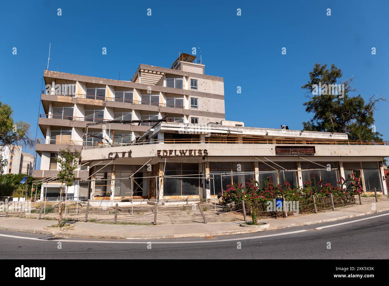 Varosha was the modern tourist area of Famagusta city in Cyprus ...