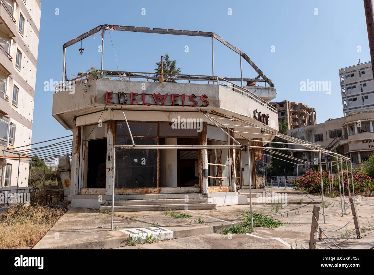 Varosha was the modern tourist area of Famagusta city in Cyprus ...