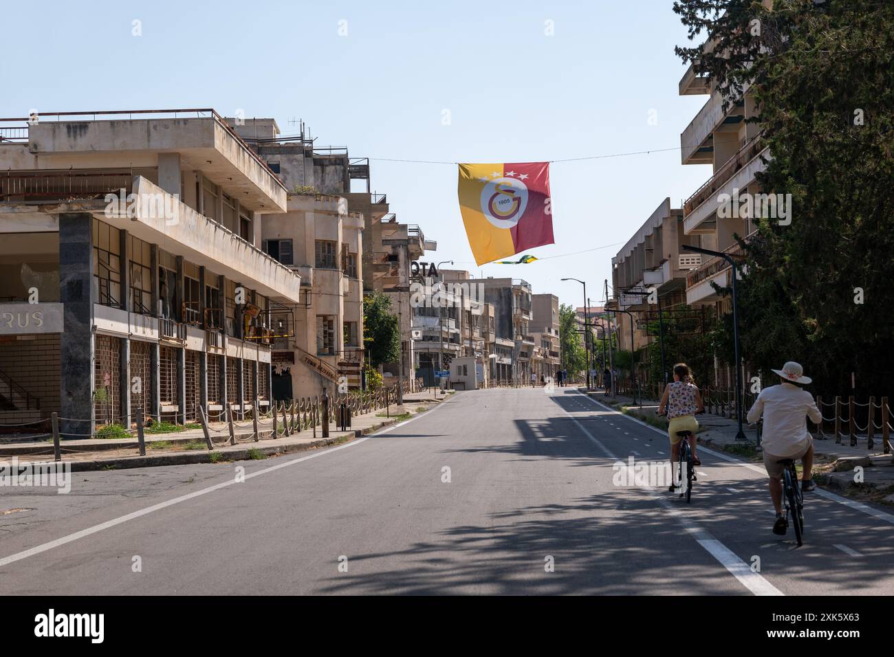 Varosha was the modern tourist area of Famagusta city in Cyprus ...