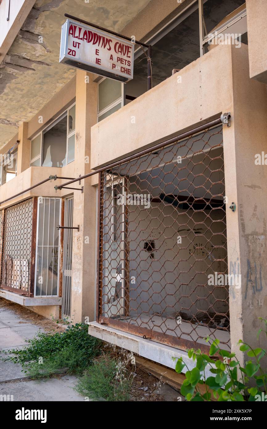 Varosha was the modern tourist area of Famagusta city in Cyprus ...