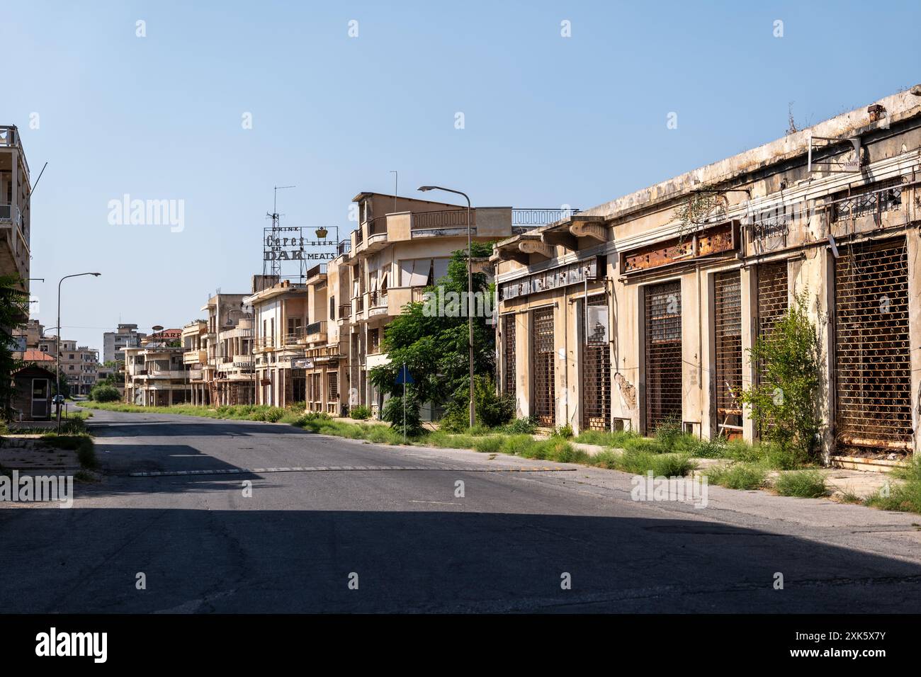 Varosha was the modern tourist area of Famagusta city in Cyprus ...