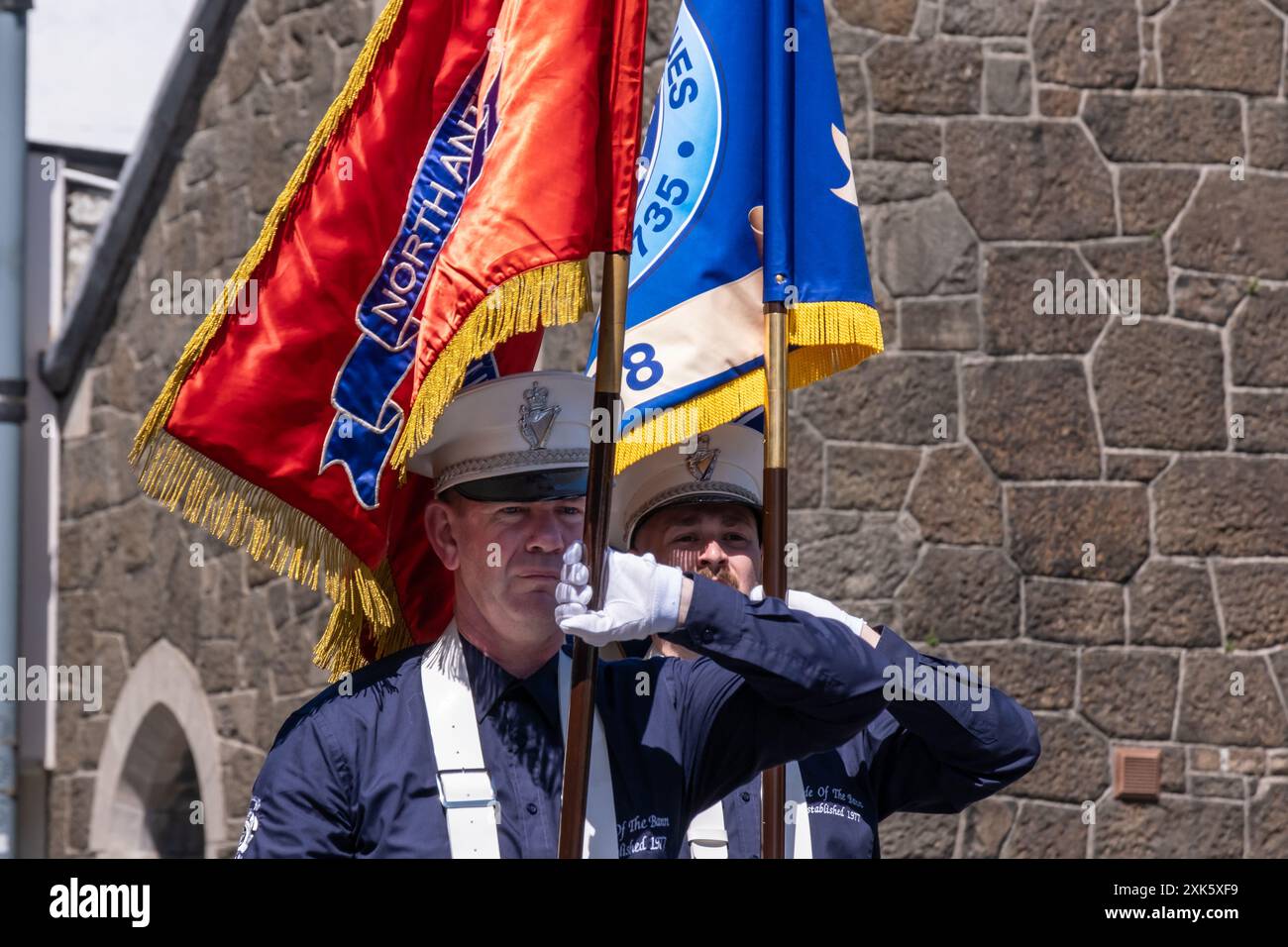 Portrush, Northern Ireland - June 1st, 2024: Orange Order Co. Antrim ...