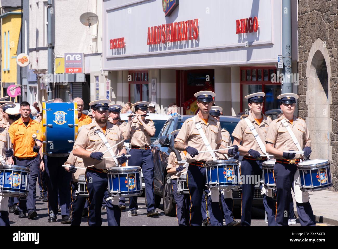 Portrush, Northern Ireland - June 1st, 2024: Orange Order Co. Antrim ...