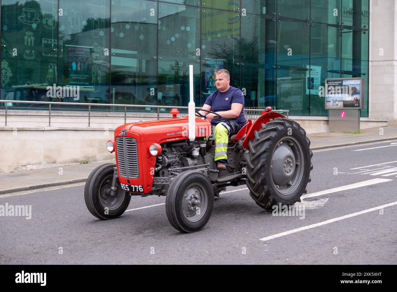 Ballymena, Northern Ireland - July 19th, 2024: Vintage Tractor Rally ...