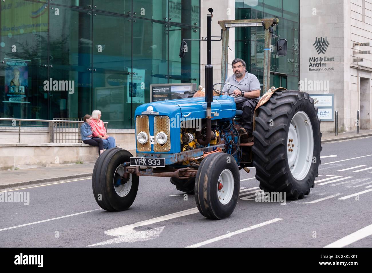 Ballymena, Northern Ireland - July 19th, 2024: Vintage Tractor Rally ...