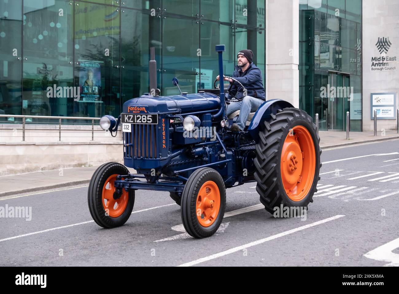 Ballymena, Northern Ireland - July 19th, 2024: Vintage Tractor Rally ...