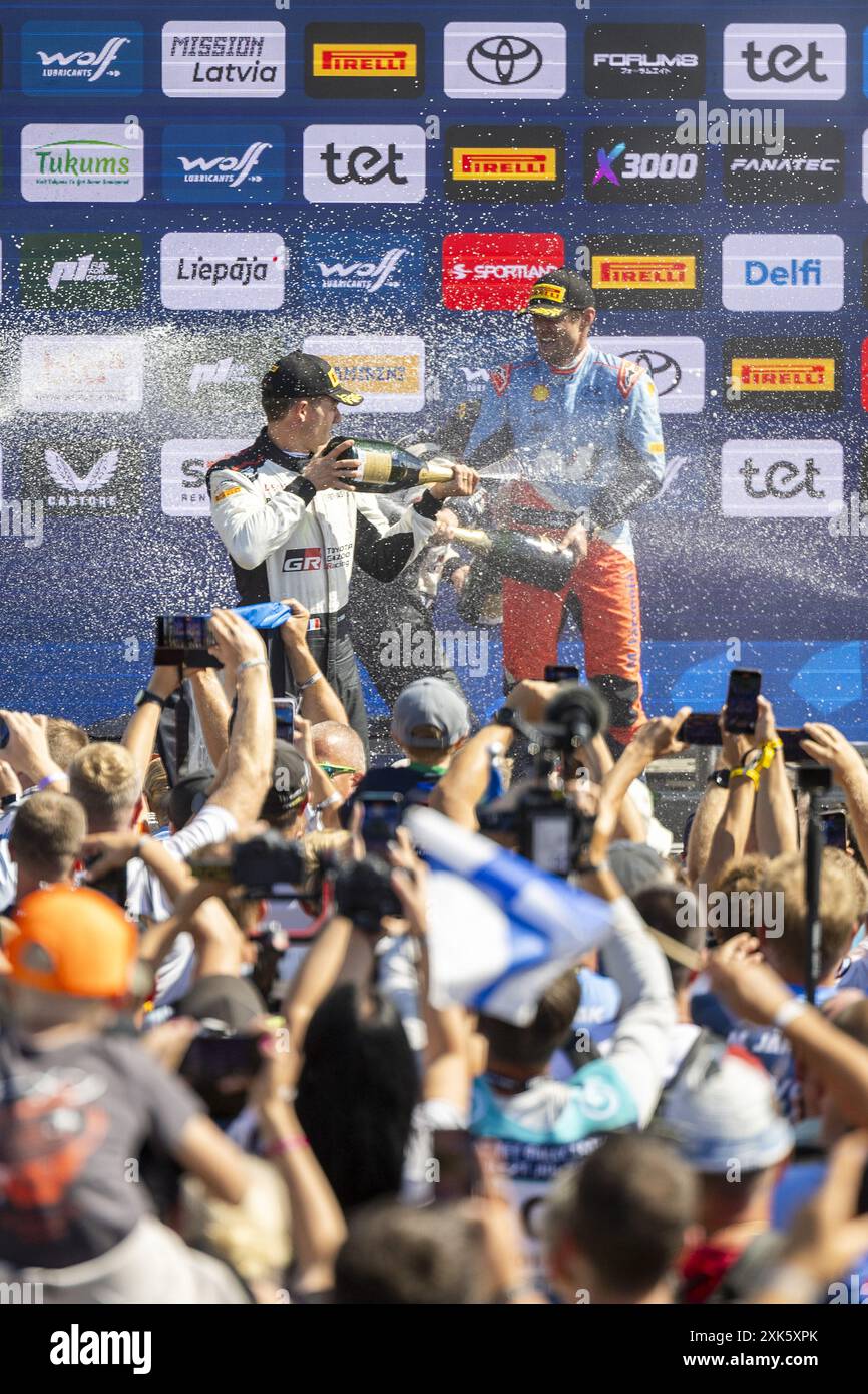 Ogier Sebastien Toyota Gr Yaris Rally1 Portrait Podium Portrait
