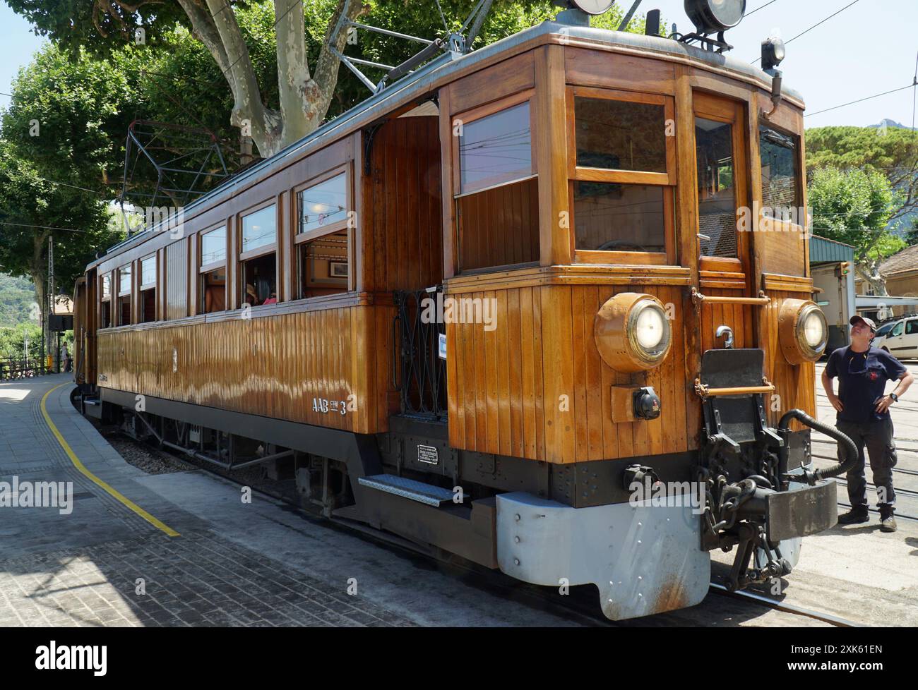 Historic electric train hi-res stock photography and images - Alamy