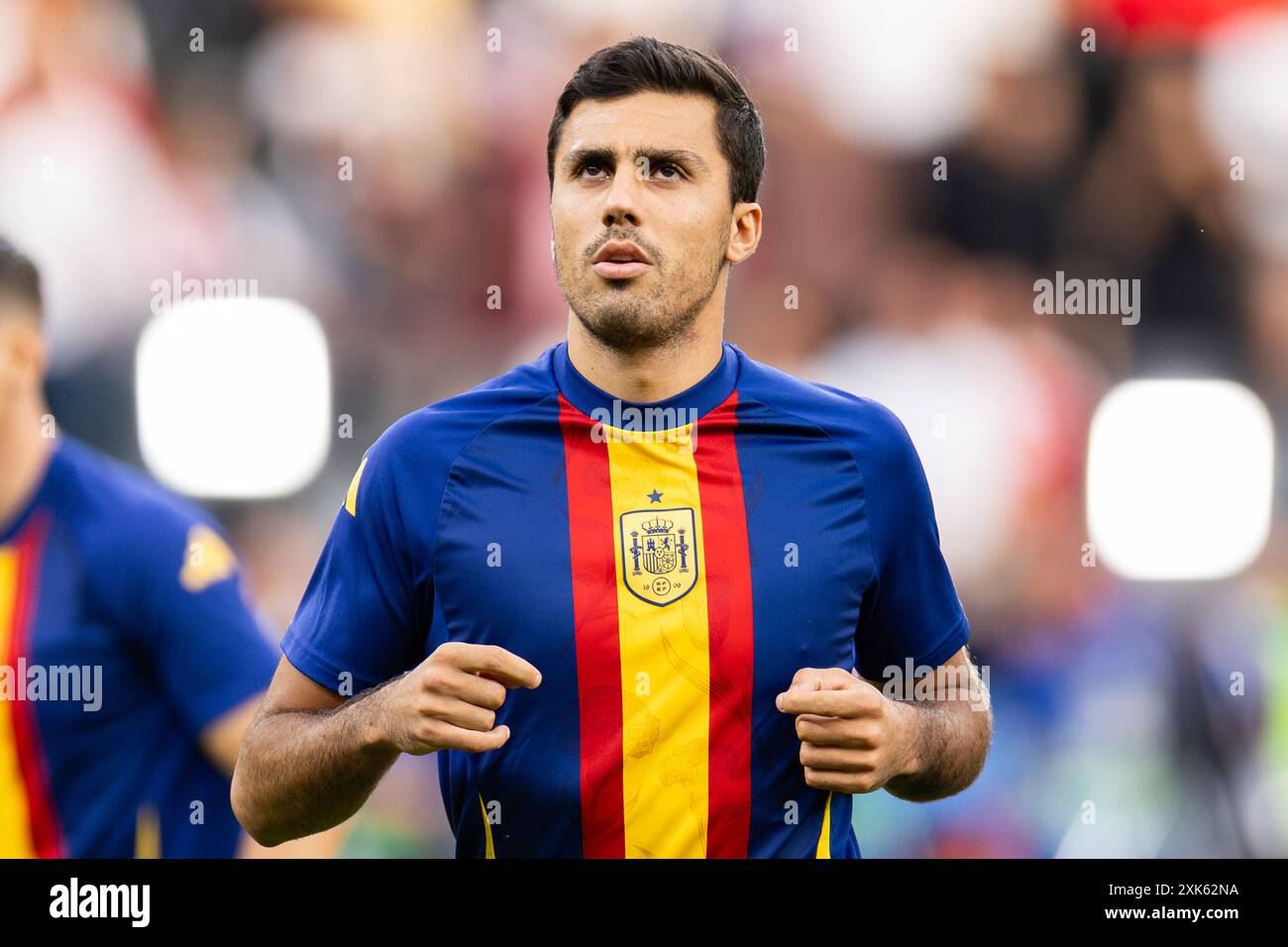 Rodri (Rodrigo Hernandez Cascante) of Spain seen during the UEFA EURO ...
