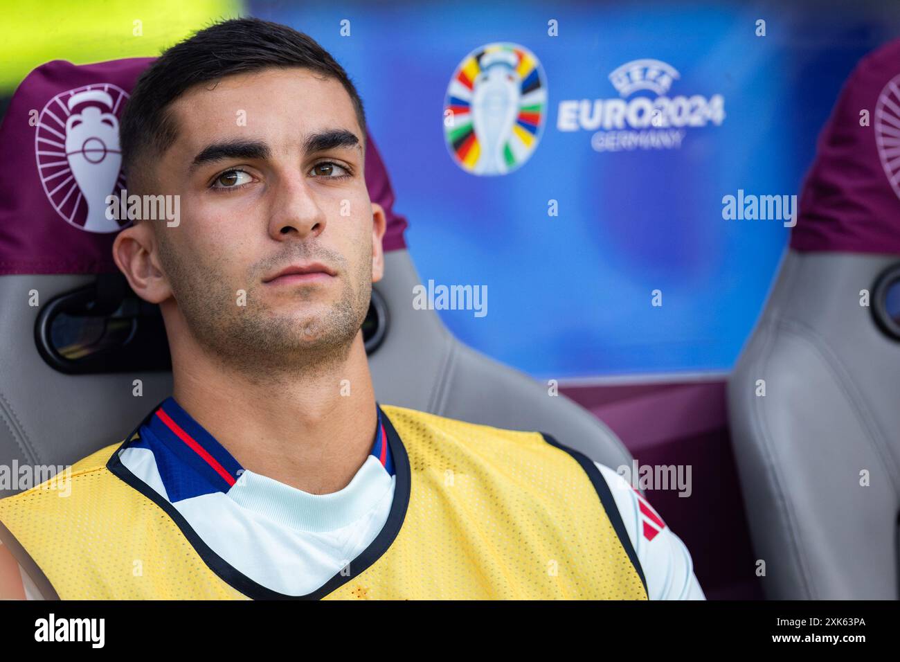 Ferran Torres of Spain seen during the UEFA EURO 2024 final match ...