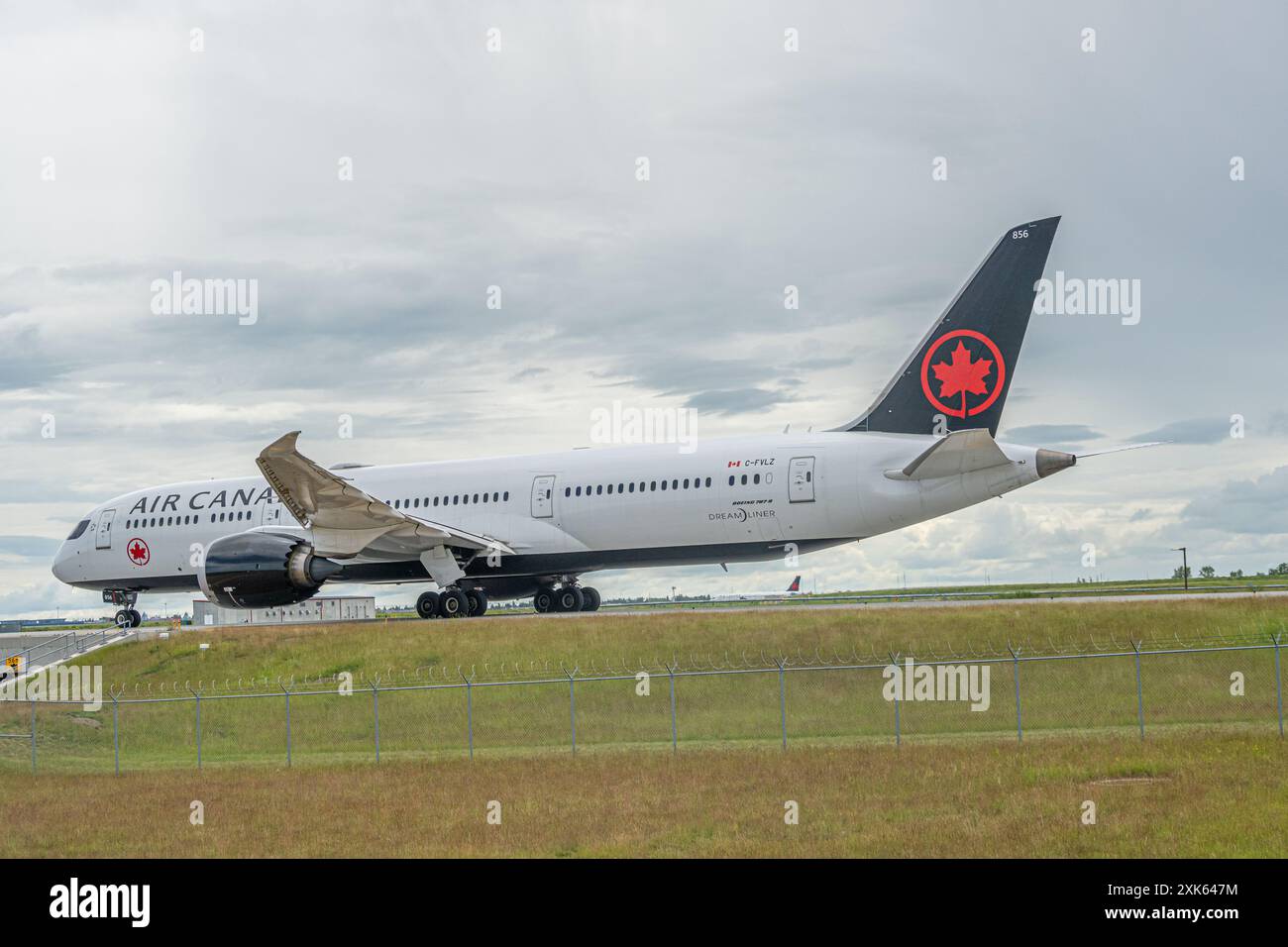 July 1 2024 - Calgary Alberta Canada - Air Canada Boeing 787 Dreamliner ...