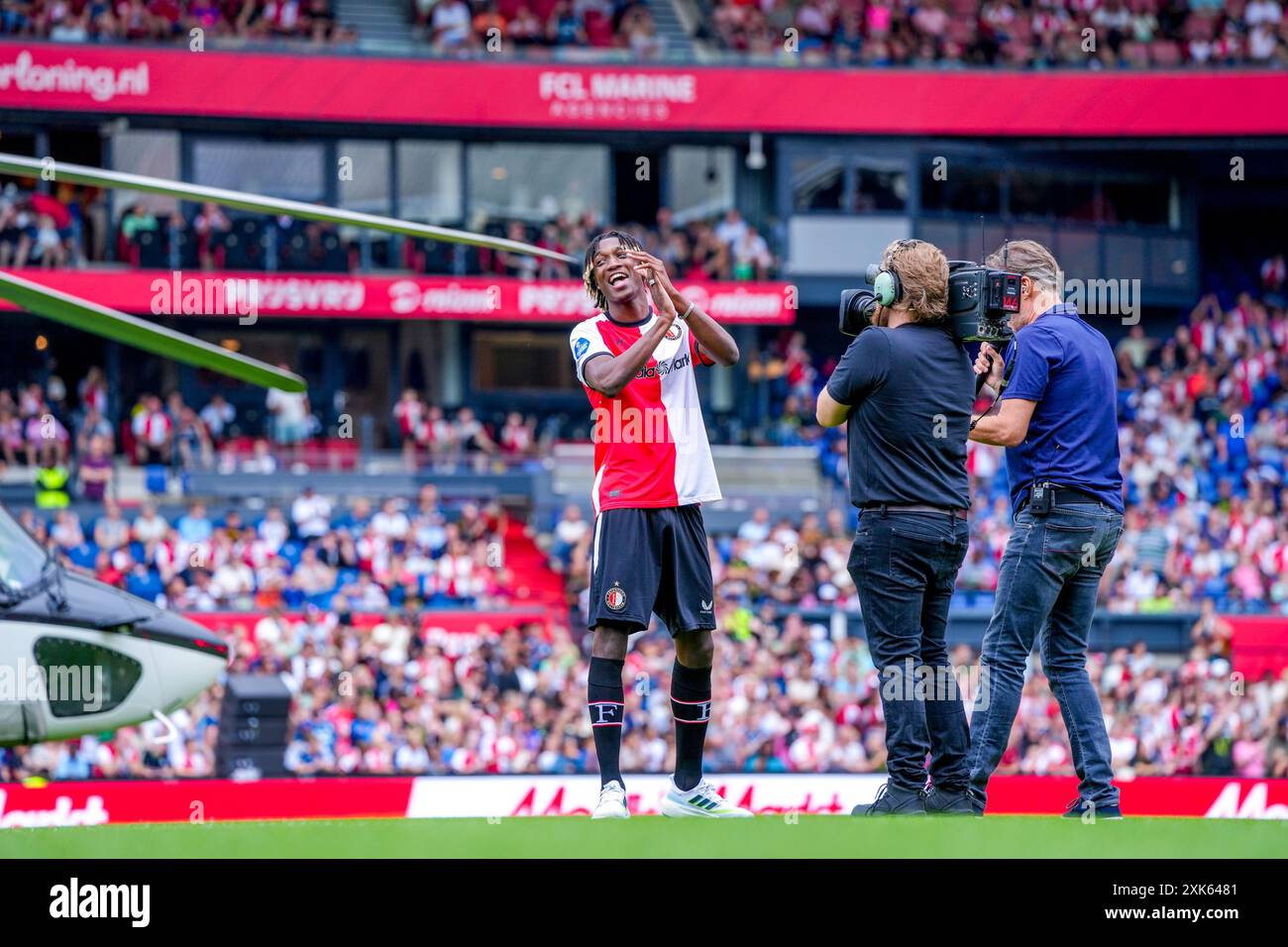 Rotterdam, Netherlands. 21st July, 2024. ROTTERDAM, 21-07-2024, De Kuip ...