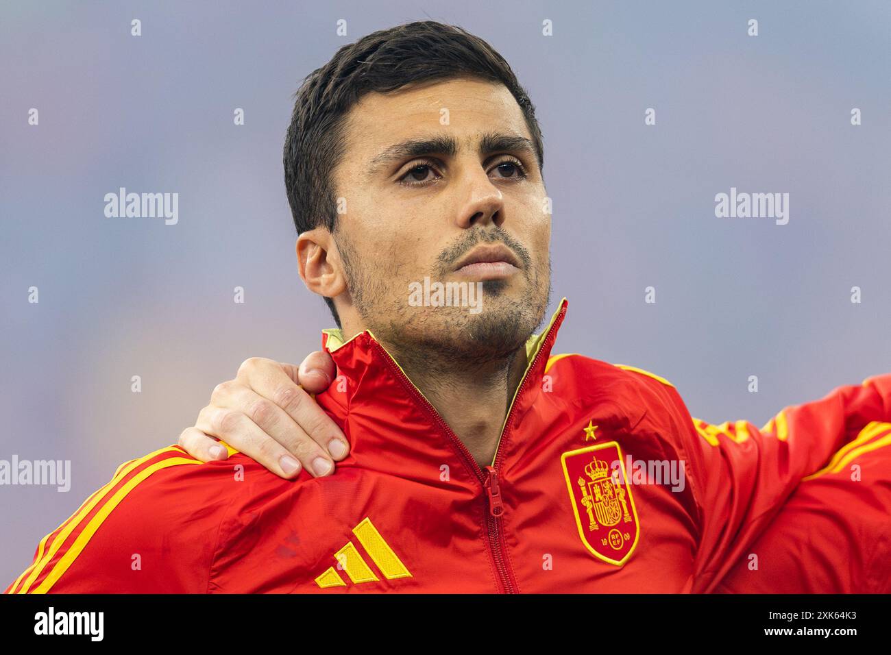 Rodri (Rodrigo Hernandez Cascante) of Spain seen during the UEFA EURO ...