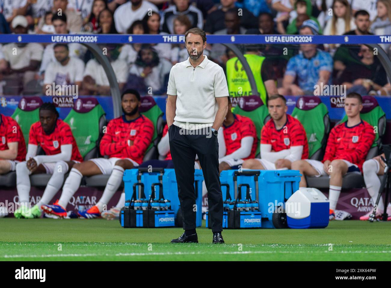 Gareth Southgate head coach of England seen during the UEFA EURO 2024 ... Gareth Southgate head coach of England seen during the UEFA EURO 2024 ...