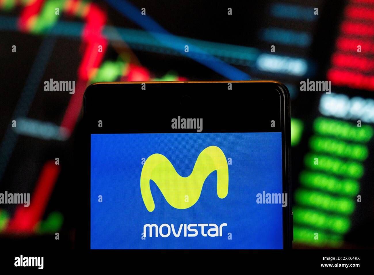 Movistar logo hi-res stock photography and images - Alamy