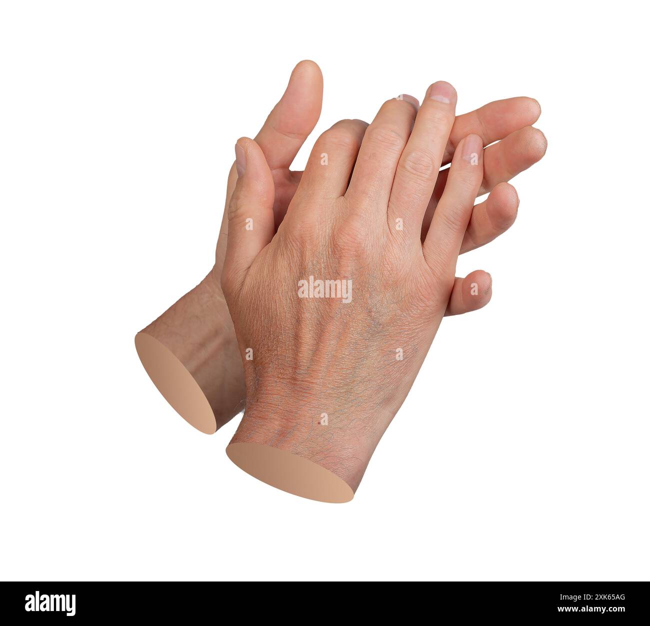 Applause for the winner Cut Out Stock Images & Pictures - Alamy