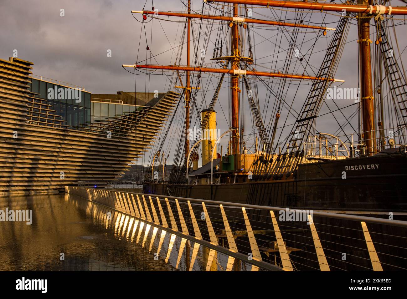 Dundee, Scotland – March 24 2024: The Royal research ship Discovery at ...