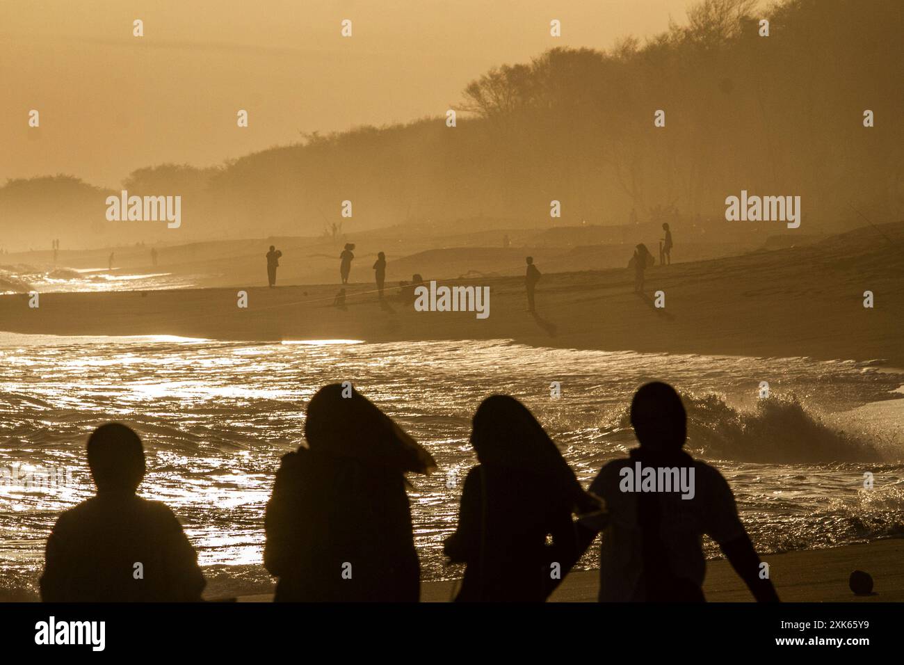 Bantul, Yogyakarta, Indonesia. 21st July, 2024. People visit Goa Cemara ...