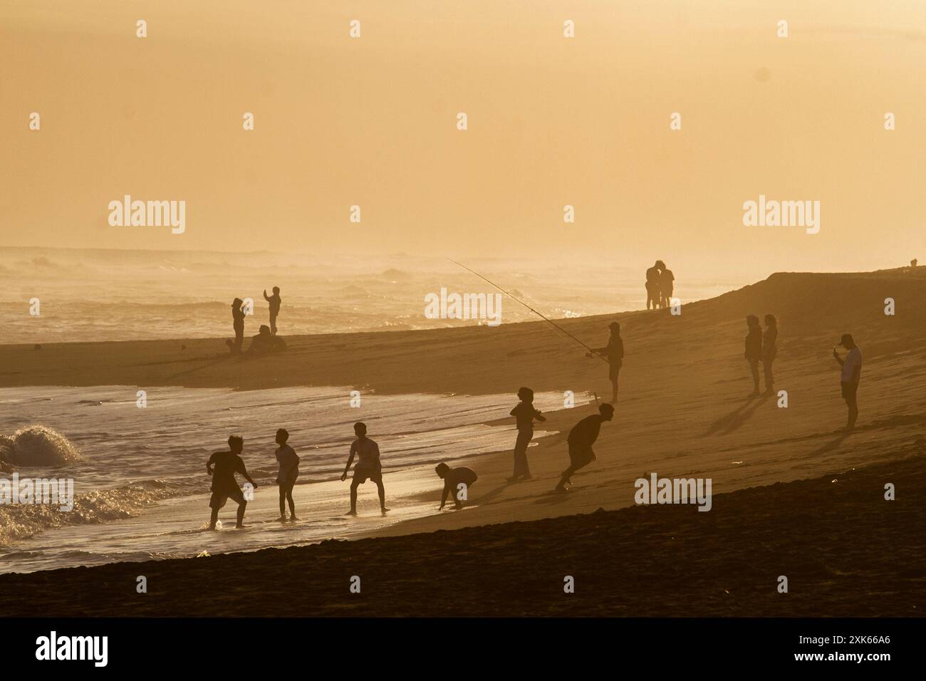 Bantul, Yogyakarta, Indonesia. 21st July, 2024. People visit Goa Cemara ...