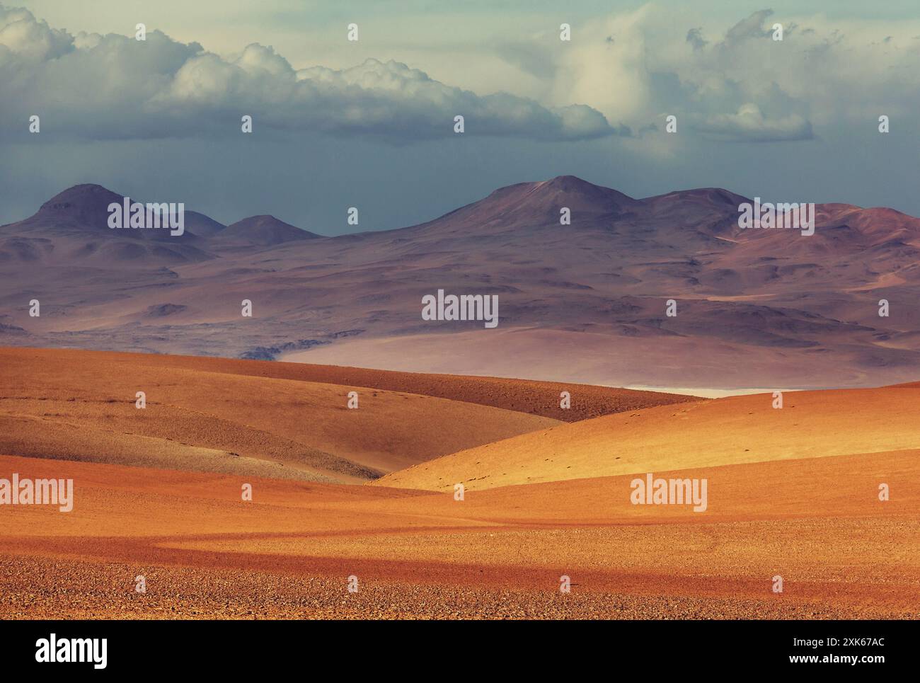Epic Salvador Dali desert. Unusual natural landscapes in Bolivia Stock ...