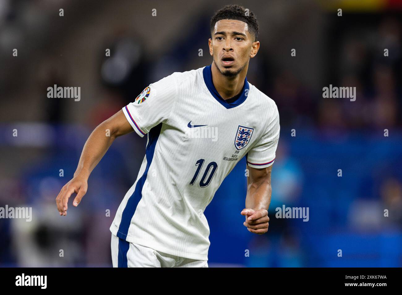 Jude Bellingham of England seen during the UEFA EURO 2024 final match ...