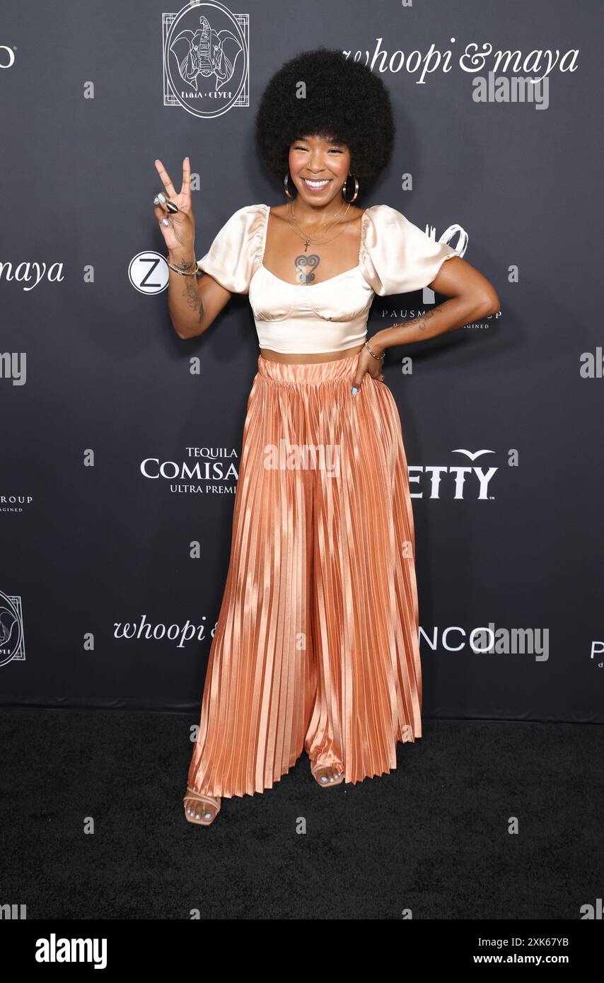 Venice, Ca. 20th July, 2024. Syd Smiley at 'A Night with Whoopi ...