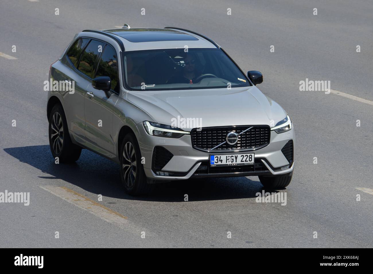 ISTANBUL, TURKEY - JULY 7, 2024: Volvo XC90 is a mid-size luxury ...