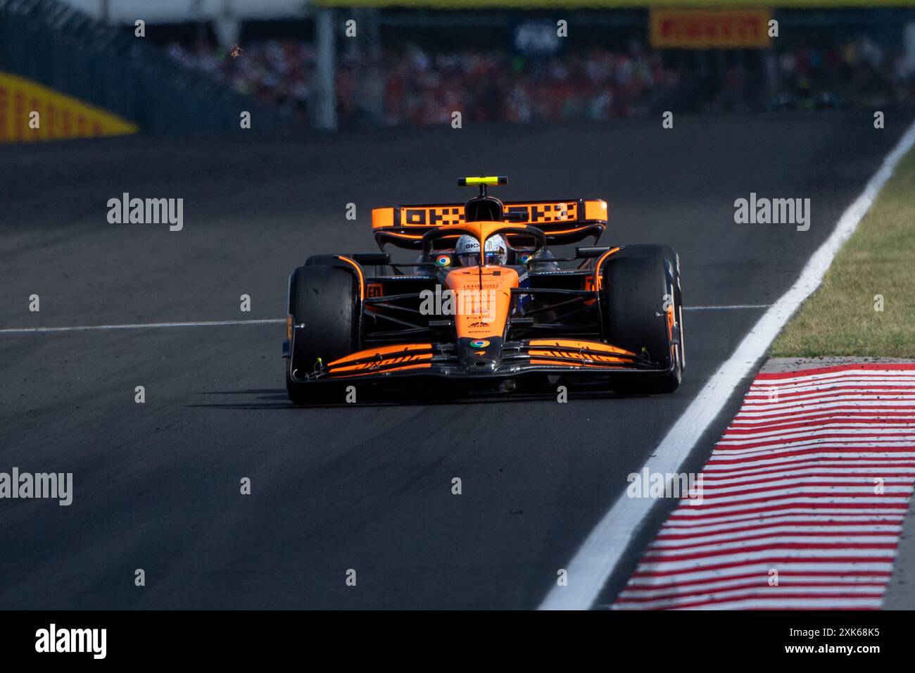Lando Norris (McLaren Formula 1 Team, Großbritannien, #04) im McLaren ...