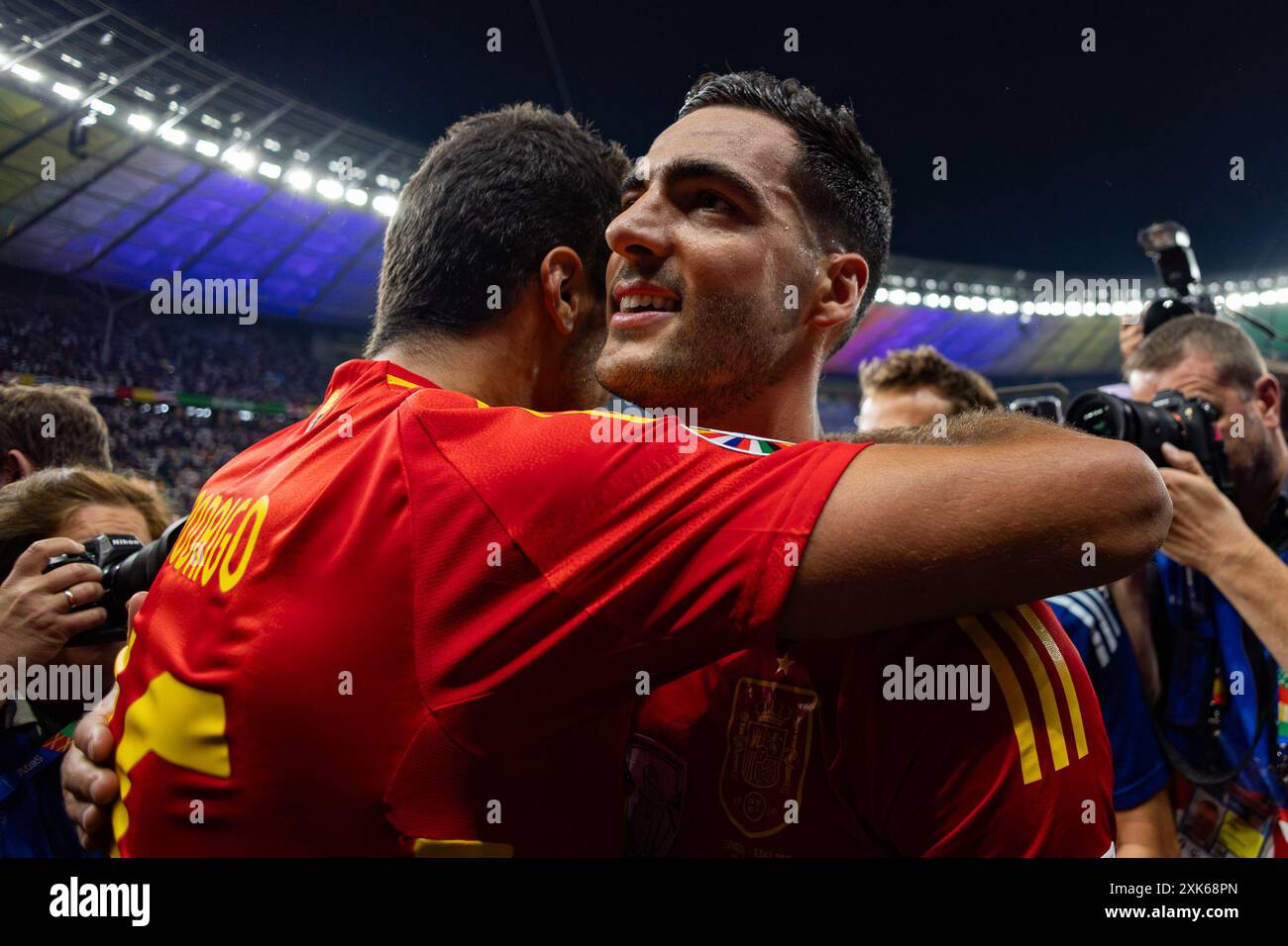 England spain euro final 2024 hi-res stock photography and images - Alamy