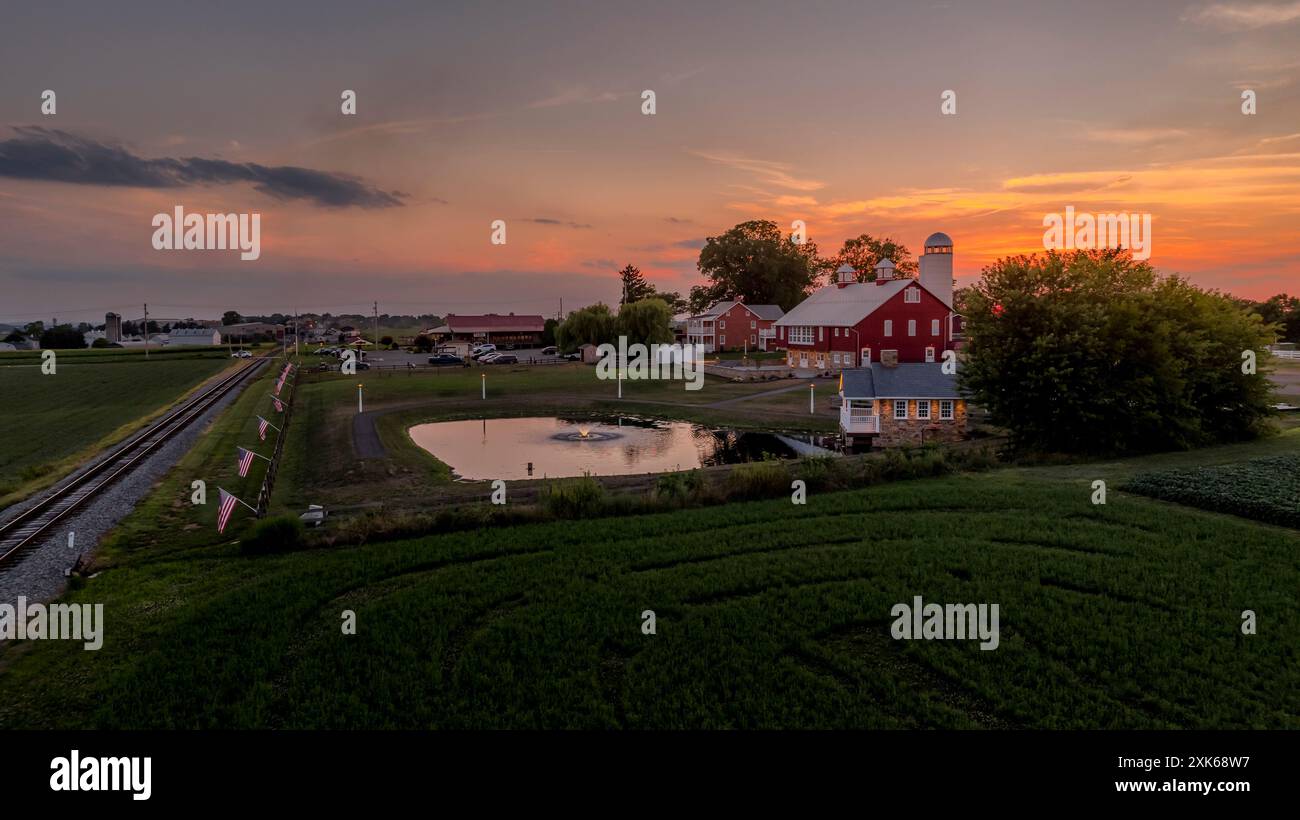 The barn at paradise station hi-res stock photography and images - Alamy