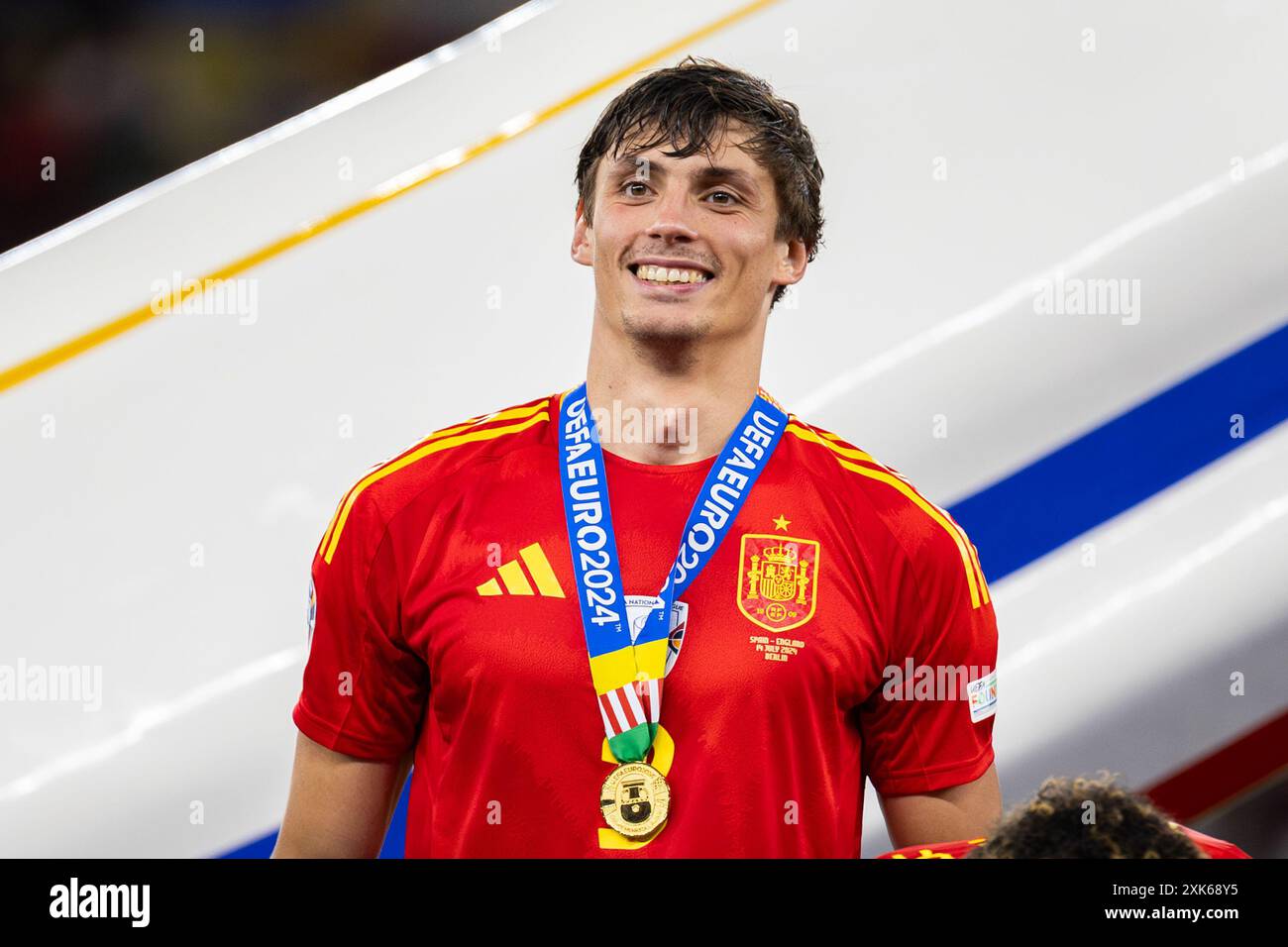 Robin Le Normand of Spain seen during the UEFA EURO 2024 final match ...