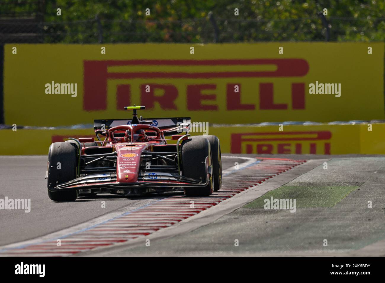 #55 Carlos Sainz Of The Team Scuderia Ferrari HP, Ferrari SF-24, Face ...