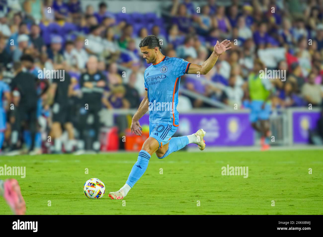 Orlando, Florida, USA, July 20, 2024, New York City FC defender Justin ...