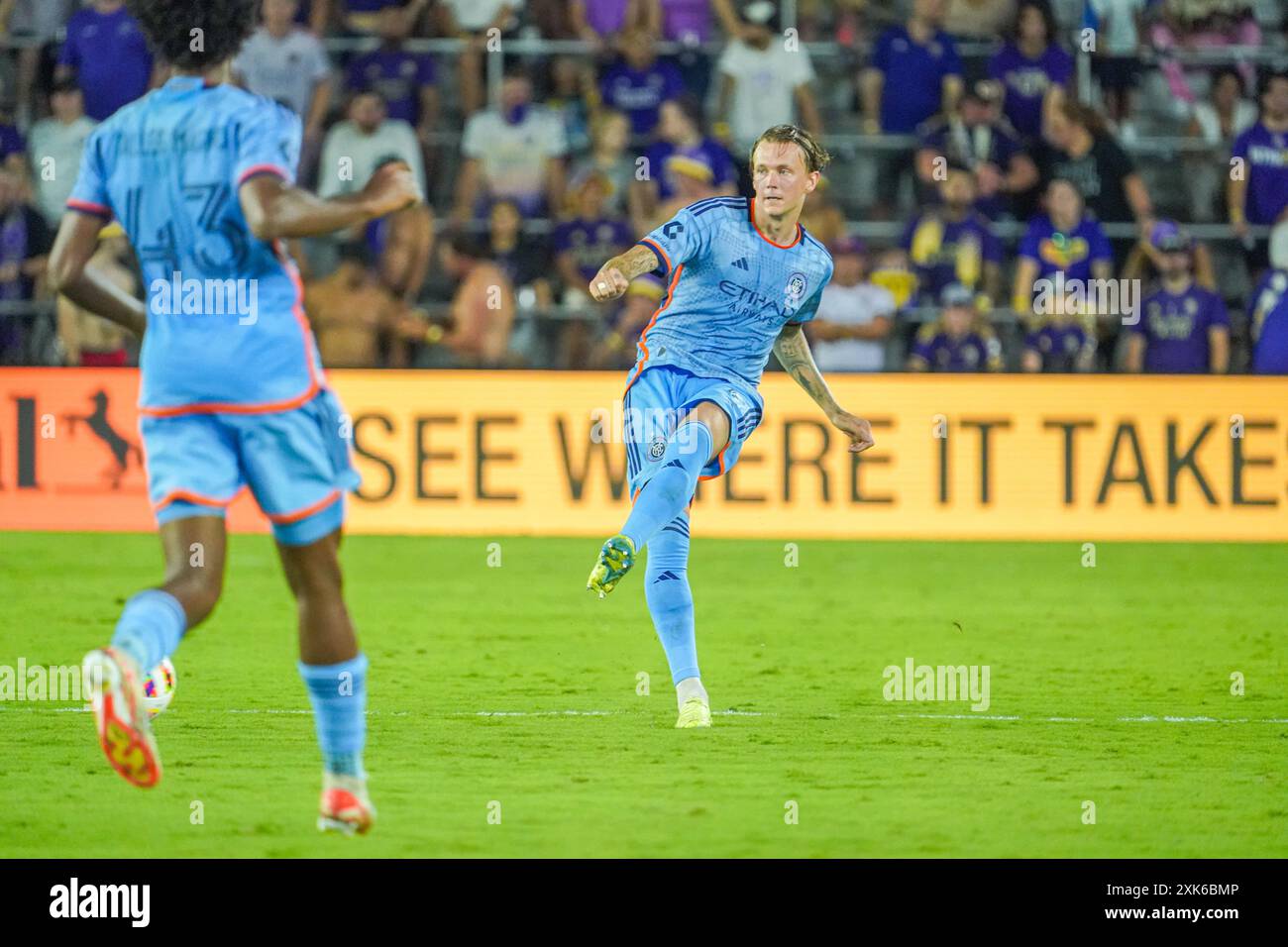 Orlando, Florida, USA, July 20, 2024, New York City FC player Keaton ...