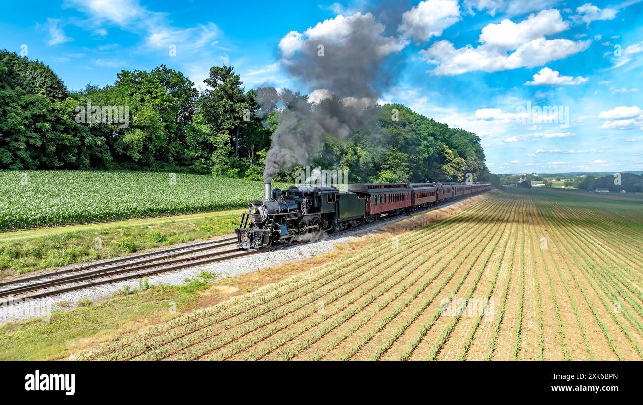 Rural scene through passenger train hi-res stock photography and images ...