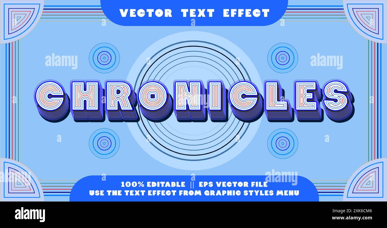 Cartoon editable 3d text effect hi-res stock photography and images - Alamy