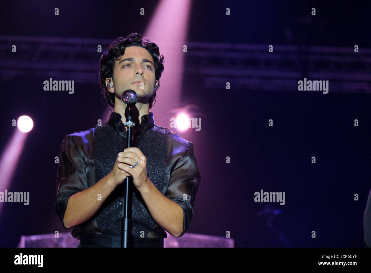 Lanciano, Italy. 20th July, 2024. Gianluca Ginoble of the Italian group ...