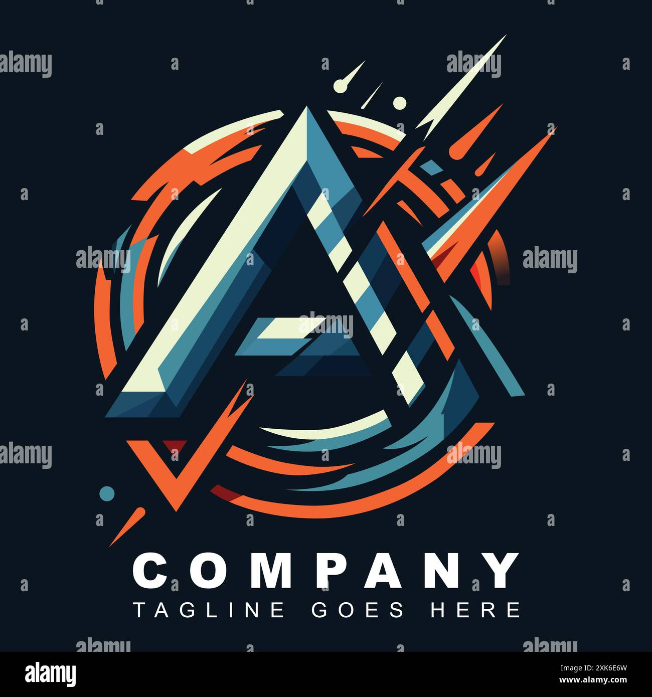 Bold and energetic logo hi-res stock photography and images - Alamy