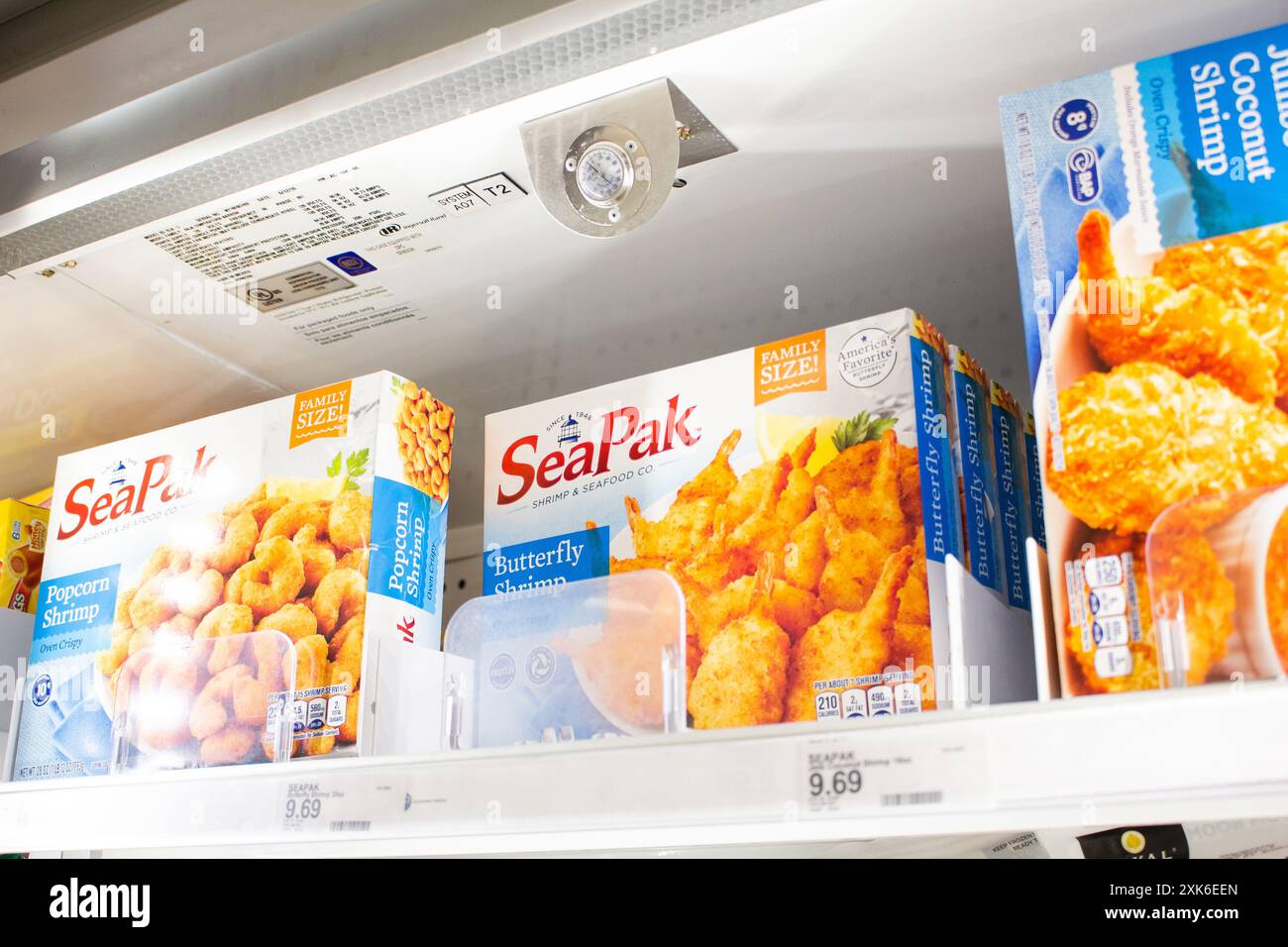 Los Angeles, California, United States - 03-18-2021: A view of several ...