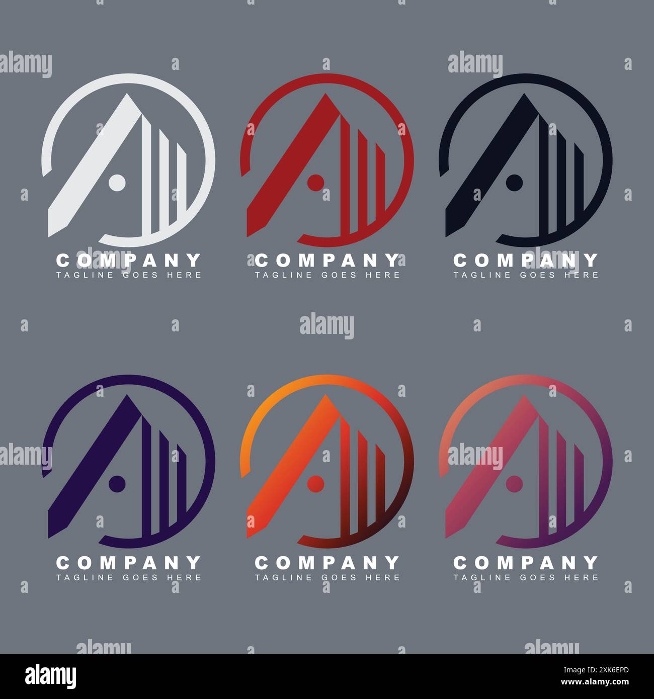 Sleek and professional letter A logo using a monogram-style for an ...