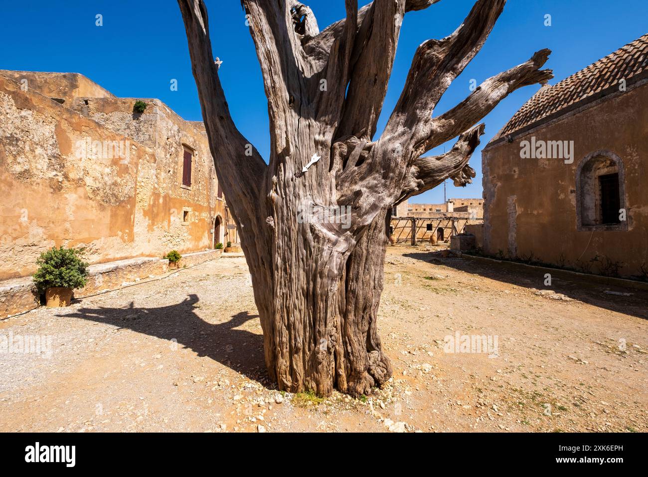 Arkadi Monastery, Crete Stock Photo - Alamy